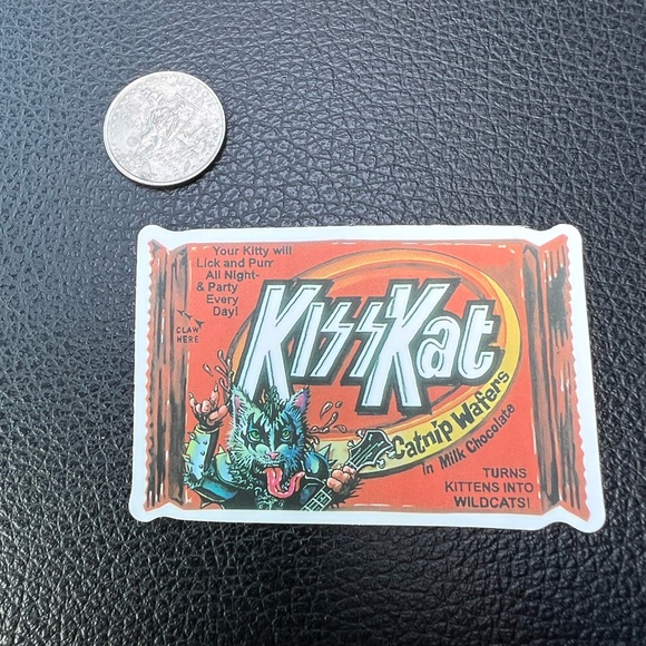 Hand Crafted | Accessories | Kiss Kat Rock Gross Crude Rude Blunt Brand ...